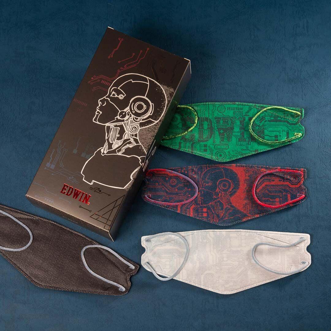 2023【EDWIN】4D聯名口罩-AI機器人將科技轉化潮流配件