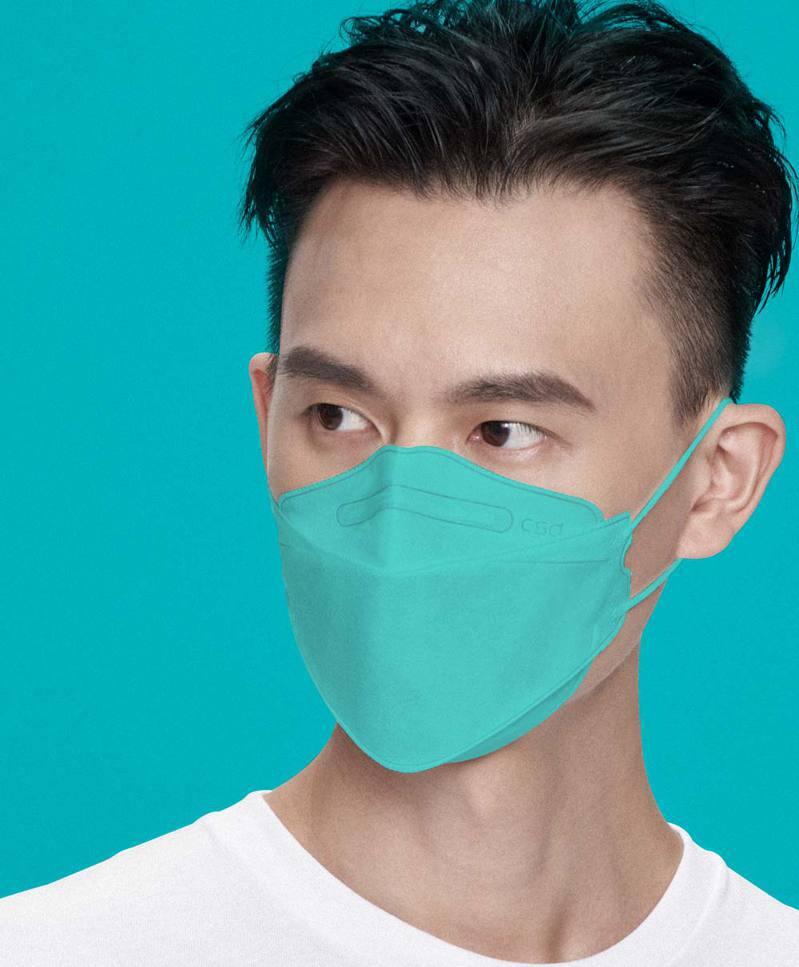 「戴，比不戴更美」中衛推出美化下巴線條4D立體口罩，各家媒體爭相報導